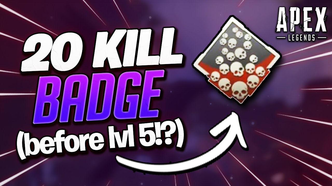 GETTING THE 20 KILL BADGE BEFORE LVL 5!? - YouTube