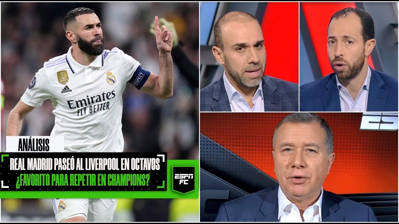 REAL MADRID, A CUARTOS DE FINAL. Eliminó al Liverpool de la Champions ...