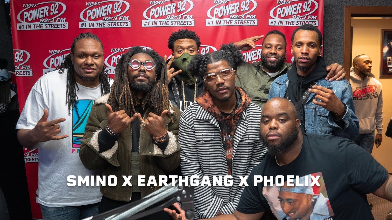 Smino x EarthGang x Phoelix Full Interview in The LitPit W/ HotRod ...