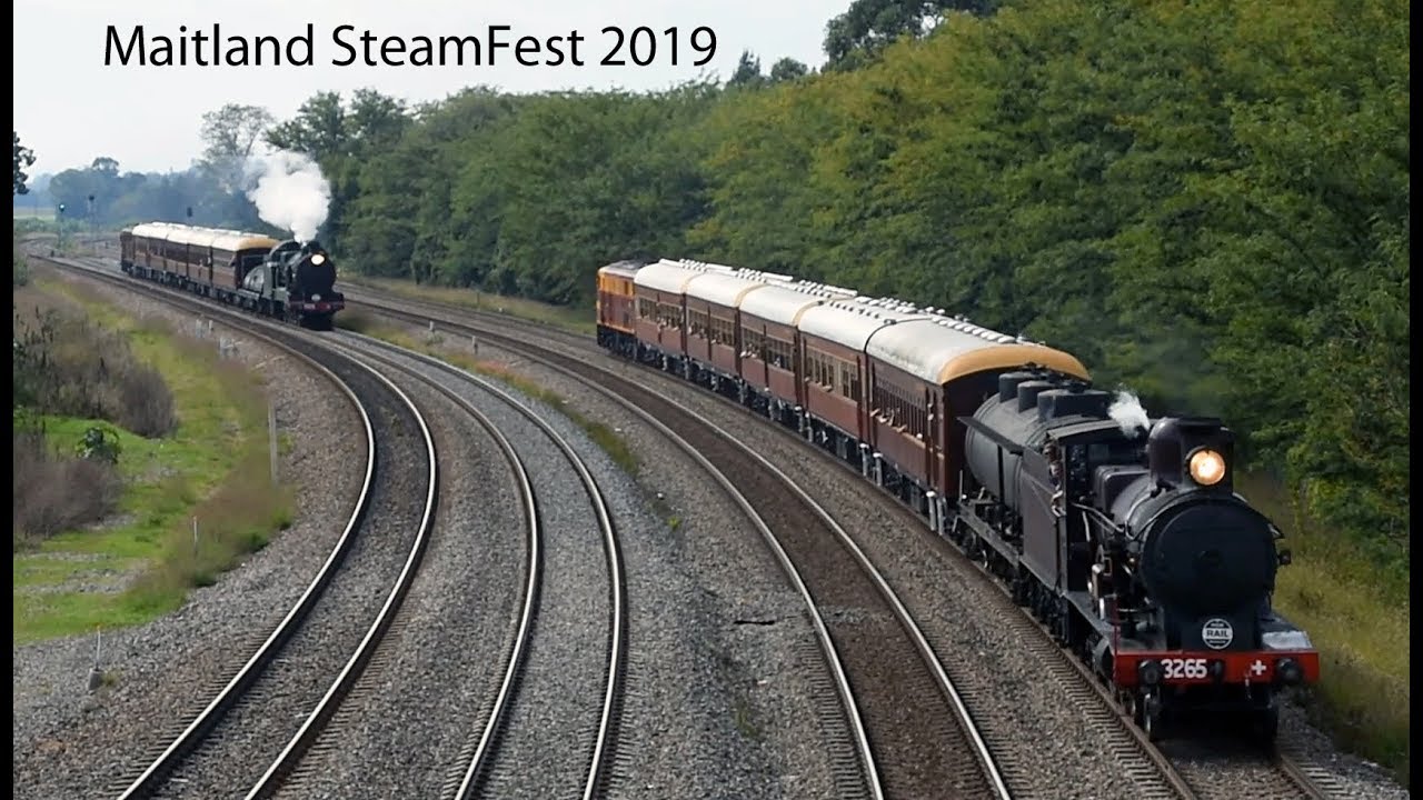 Hunter Valley Steamfest 2019 - YouTube