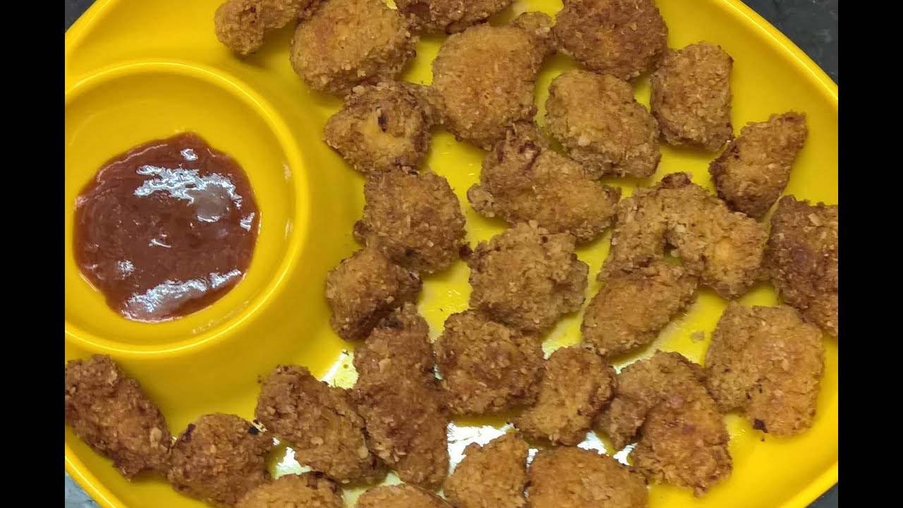 KFC Chicken popcorn|chicken pops recipe||How to make KFC style chicken ...