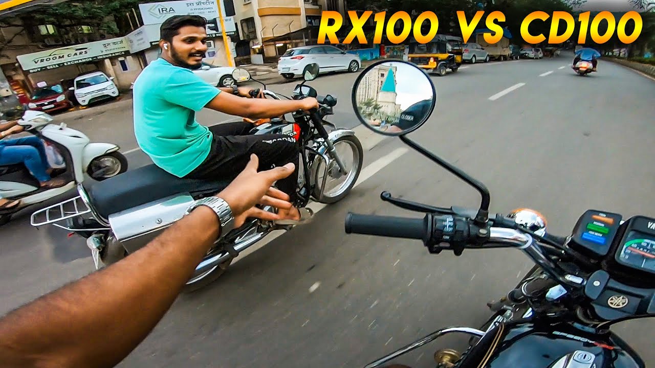 RX100 VS CD100 SS 🔥 ( 90s Rare Rockets ) 2 Stroke vs 4 Stroke - YouTube