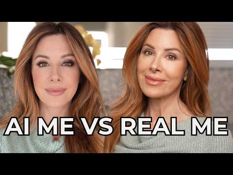Using ChatGPT as a Makeup Artist?! AI Makeup Advice for Mature Skin | Dominique Sachse