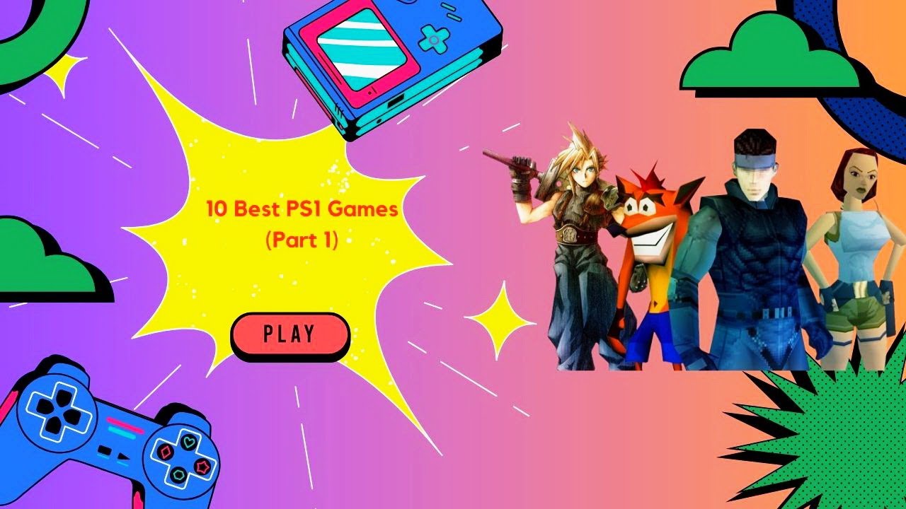 10 Best PS1 Games (Part 1) - YouTube