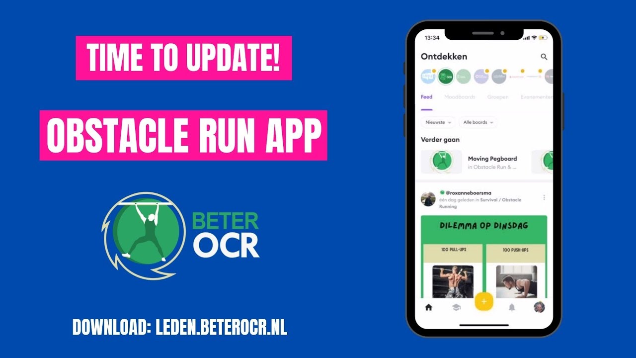 Obstacle run app - Oefeningen en programma`s om alle technische ...
