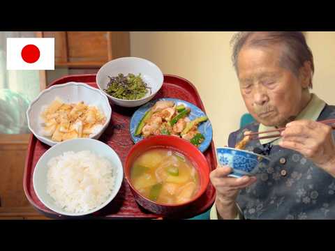 🇯🇵Life of an 94 y/o grandfather in the countryside | Delicious Chicken Recipe Included | Japan