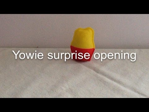 Yowie Rumble surprise chocolate opening - YouTube