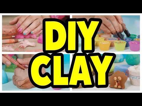 How to make clay | DIY clay - YouTube