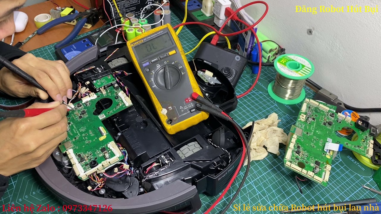 Robot hút bụi báo lỗi cảm biến chống rơi ( Lỗi trên main ) | Deebot T5 ...