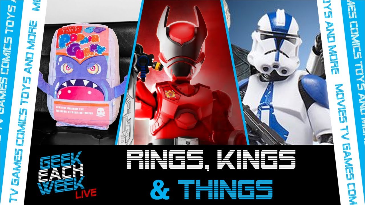 Rings, Kings, & Things - Geek Each Week Live Episode 187 - YouTube