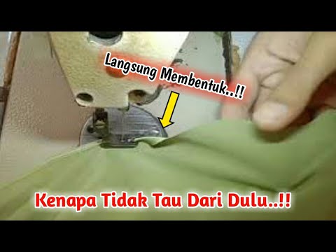 Tips Mudah Cara Pake Sepatu Kelim 》Untuk Menjahit Tepian Jilbab / Kerudung / Mukena / Khimar