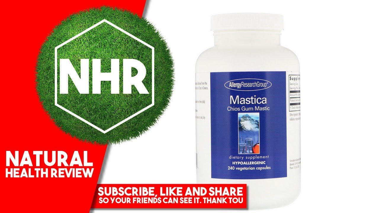 Allergy Research Group, Mastica, Chios Gum Mastic, 240 Vegetarian ...