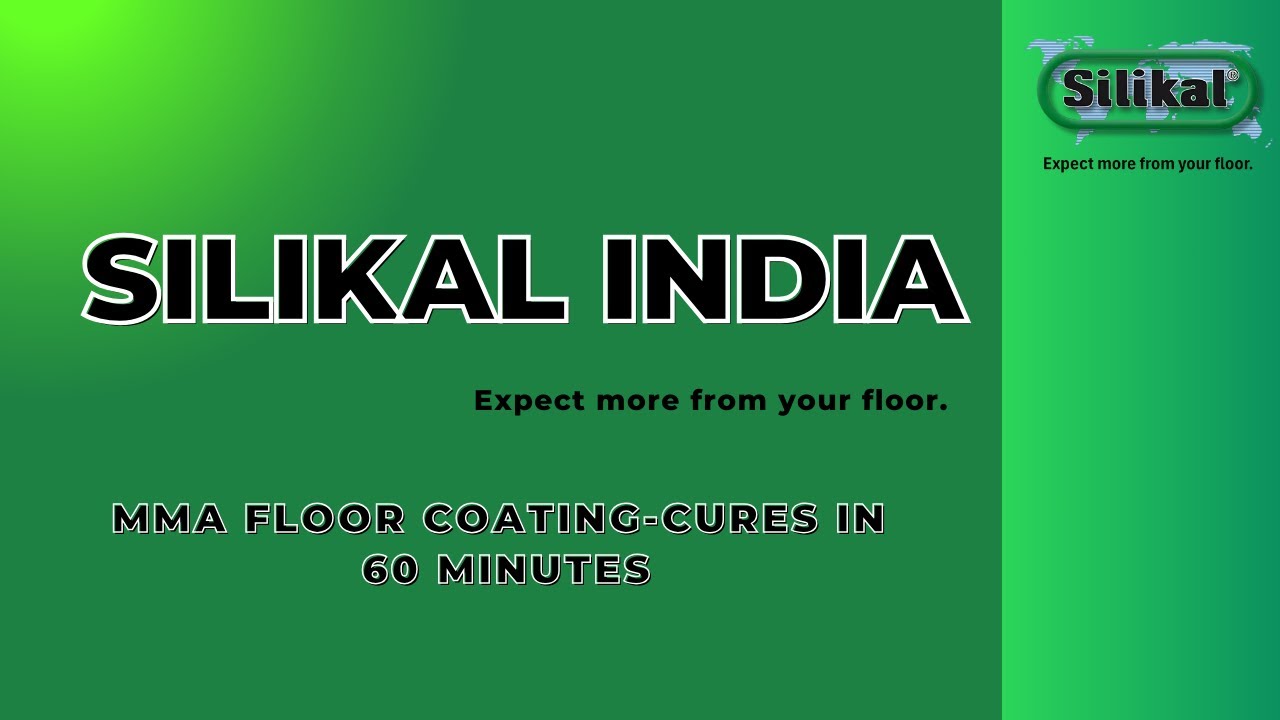 Floor Coatings Ready in 60mins | Silikal MMA Floor Coatings - YouTube