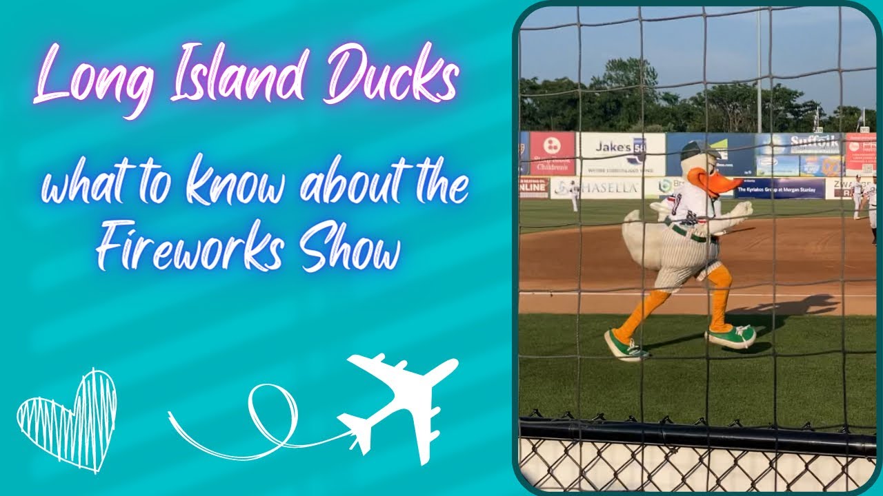 Long Island Ducks fireworks display - what you need to know! - YouTube