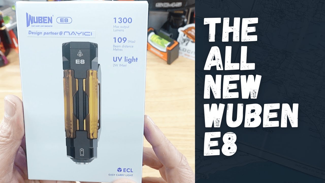 The ALL NEW Ruben E8 Flashlight - YouTube