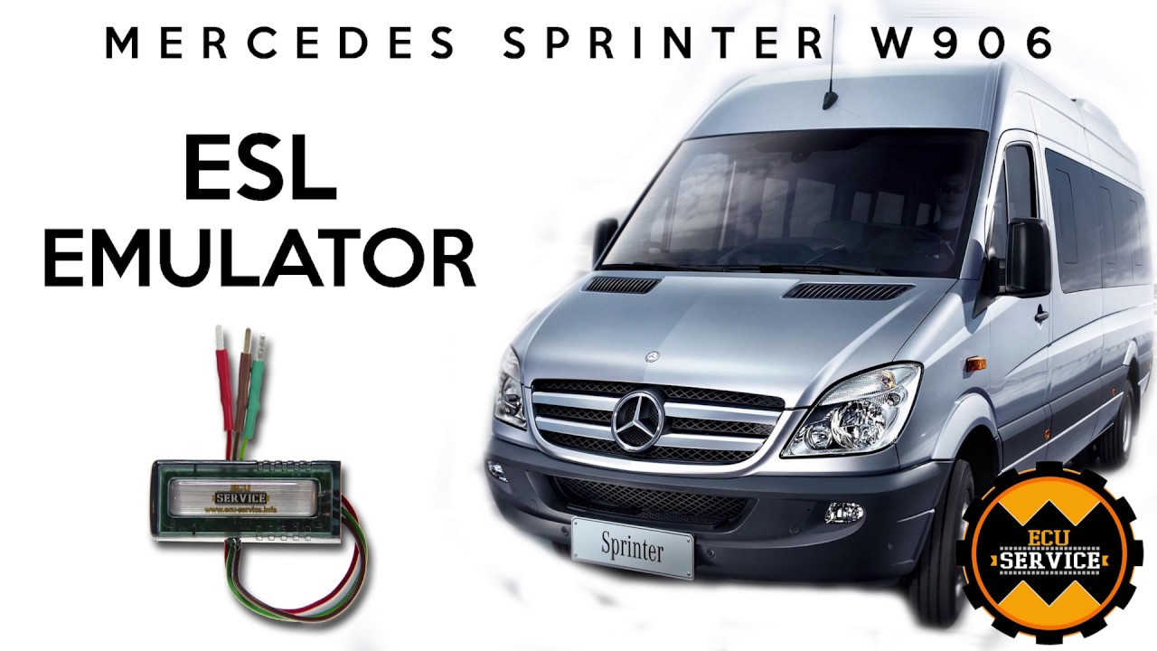 Mercedes Sprinter W906 ESL Emulator - YouTube