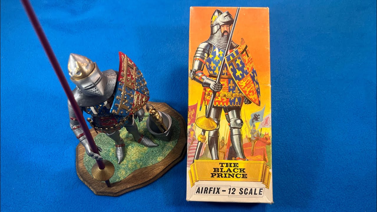 Airfix 1962 The Black Prince Vintage Model Kit Review Unboxing - YouTube