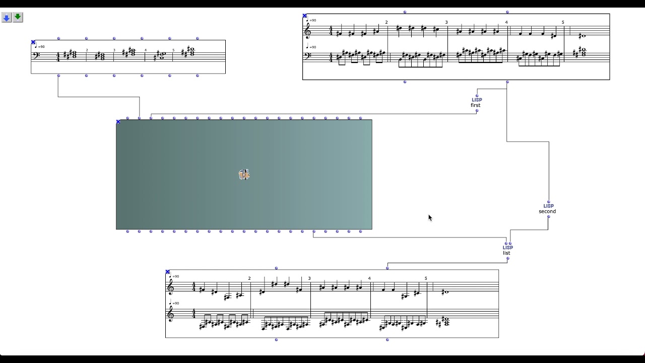 Example of using Melodizer to generate variations of a melody - YouTube
