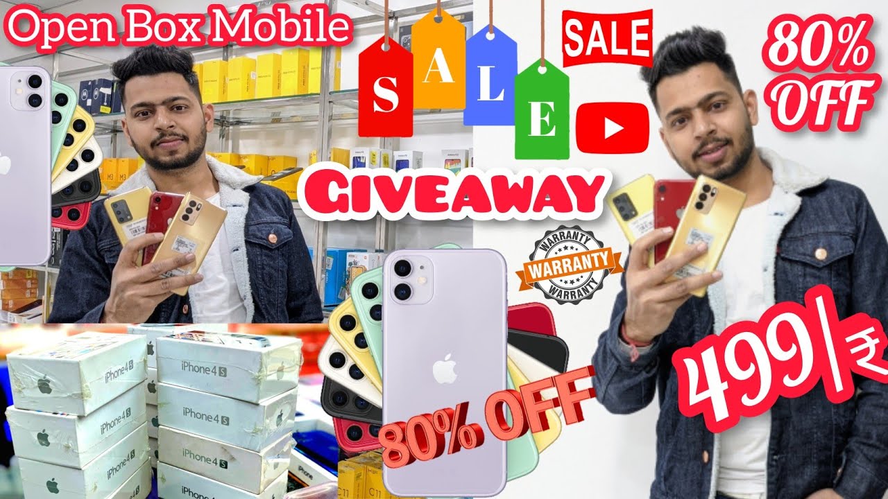 New Offers!! iPhone 12 mini Only 29999/- || Open Box Mobile ₹500 ...