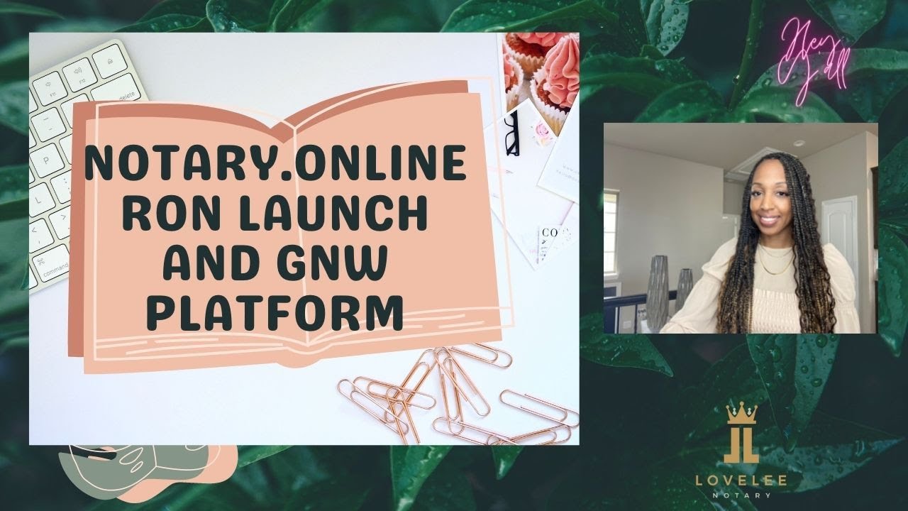 NEW RON Platform Notary.Online - YouTube