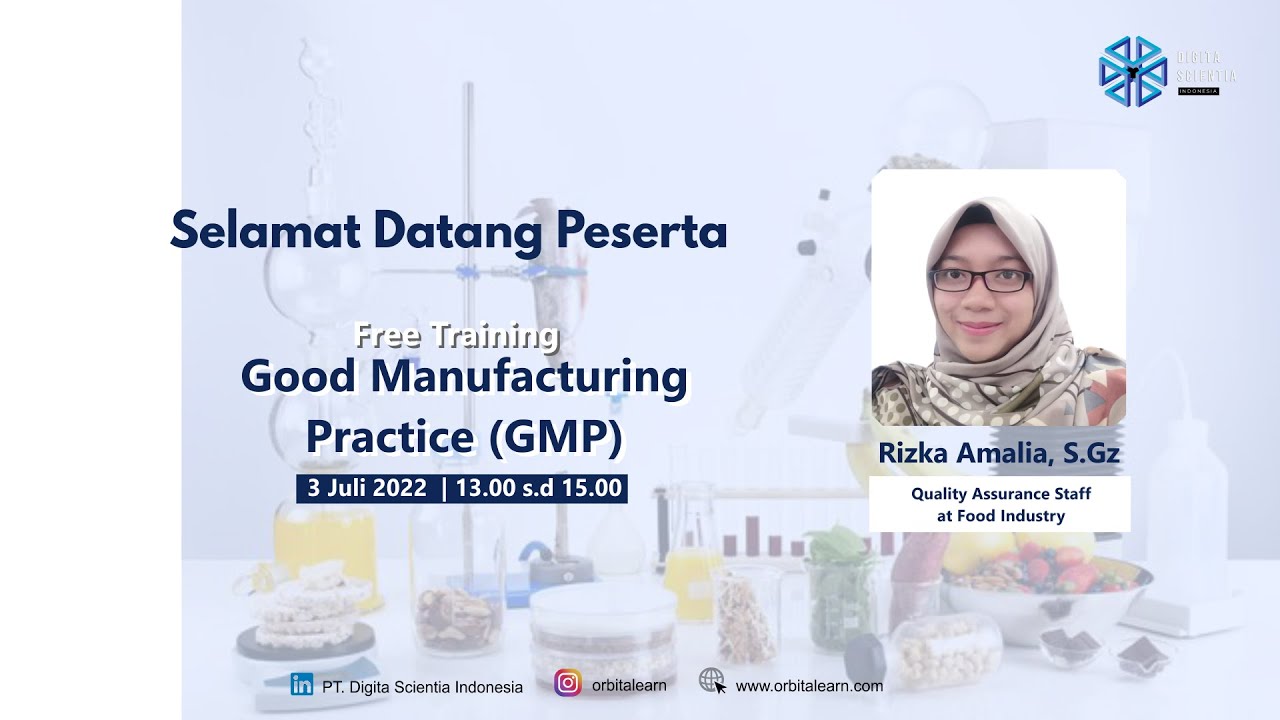 Training Good Manufacturing Practice (GMP) - YouTube