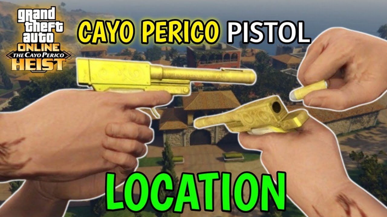 Cayo perico pistol key location - YouTube