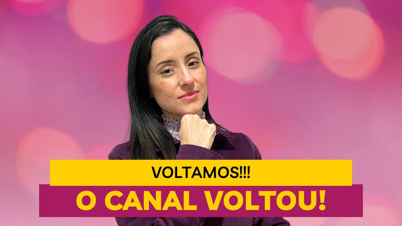 PORQUE EU SUMI POR MAIS DE 30 DIAS? VOLTAMOS COM O CANAL !!!! VIVIANE ...