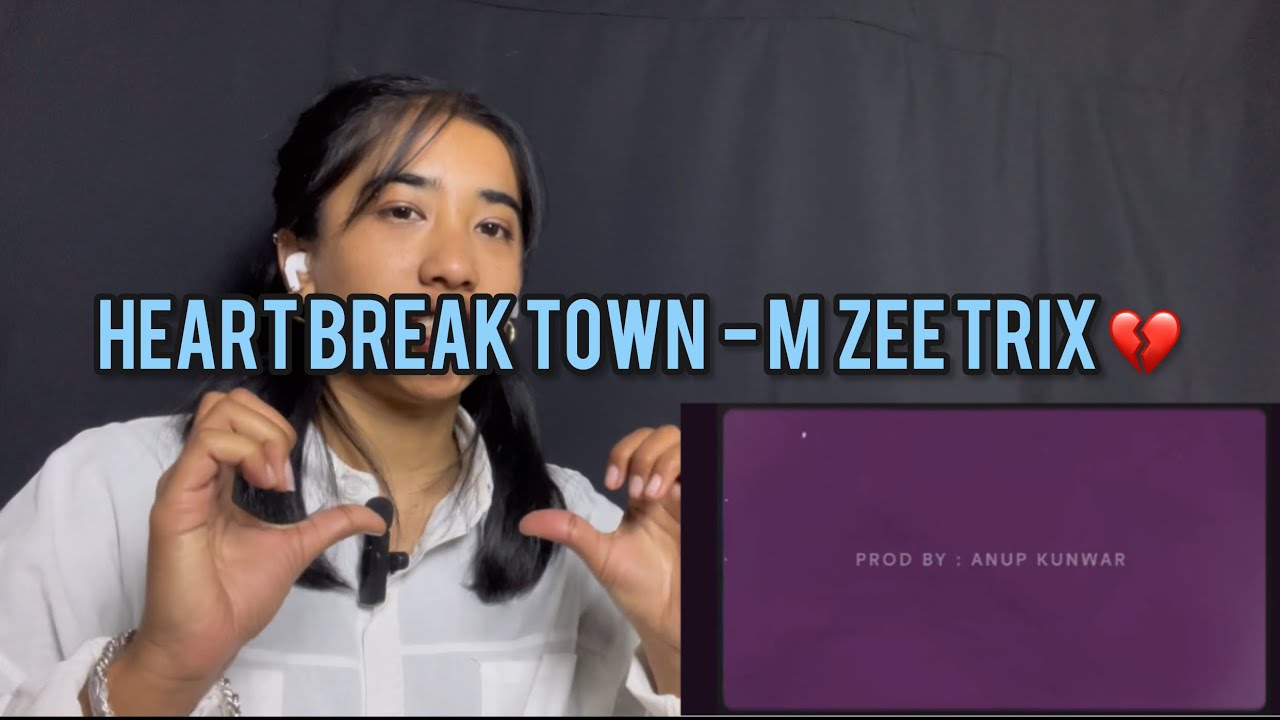 M-Zee Trix - Heart Break Town 💔 | Reaction Video #43mission - YouTube