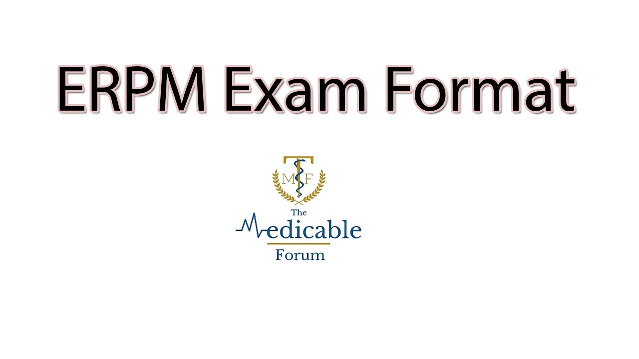 ERPM Exam Format - YouTube