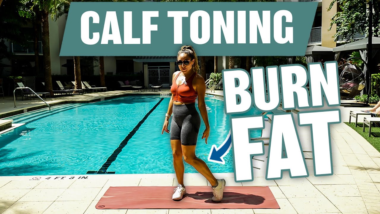 Easy Calf Toning Workout Build Calf Muscle And Burn Fat Youtube