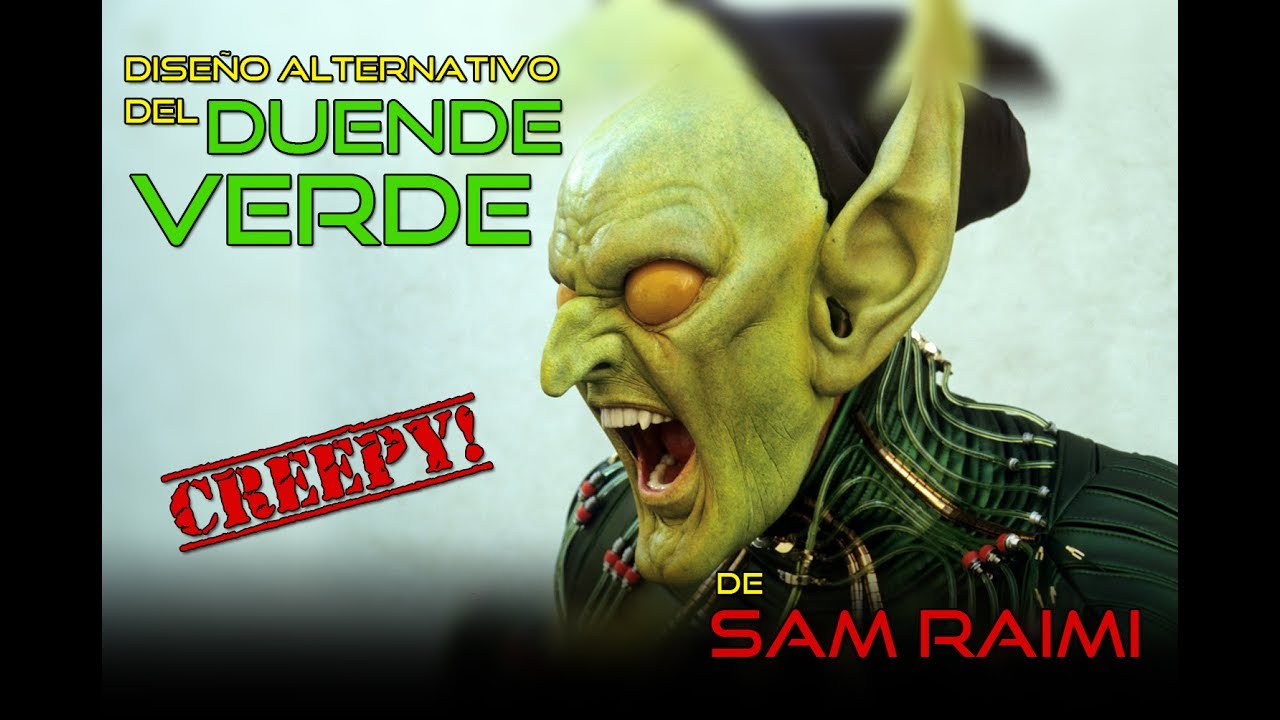 Así era el diseño alternativo del Duende Verde de Sam Raimi - YouTube