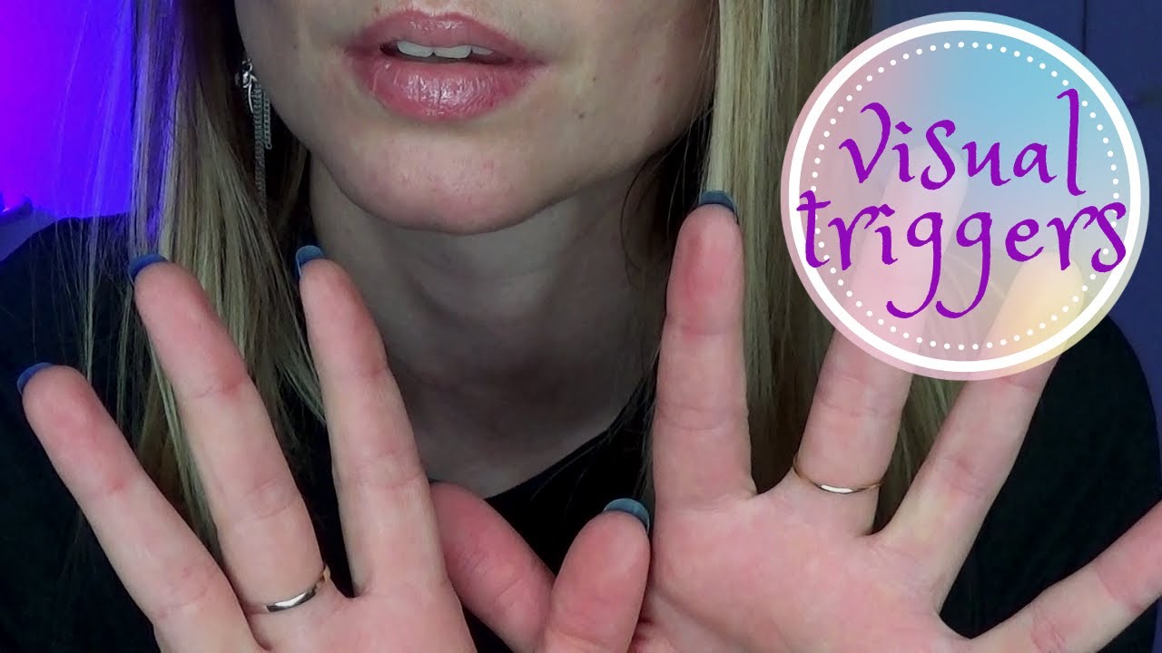 HAND MOVEMENTS + MOUTH SOUNDS 🌜 tongue clicking, visual triggers, face ...