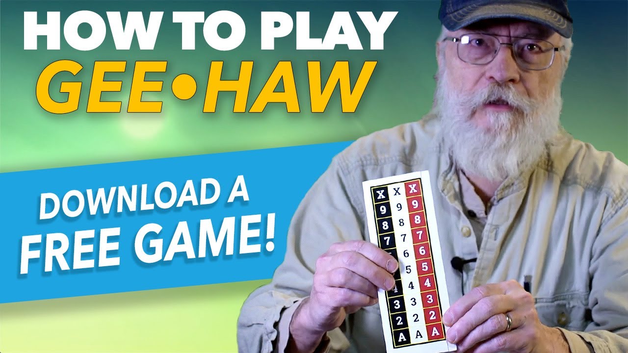 Gee•Haw! A FREE solitaire game! - YouTube