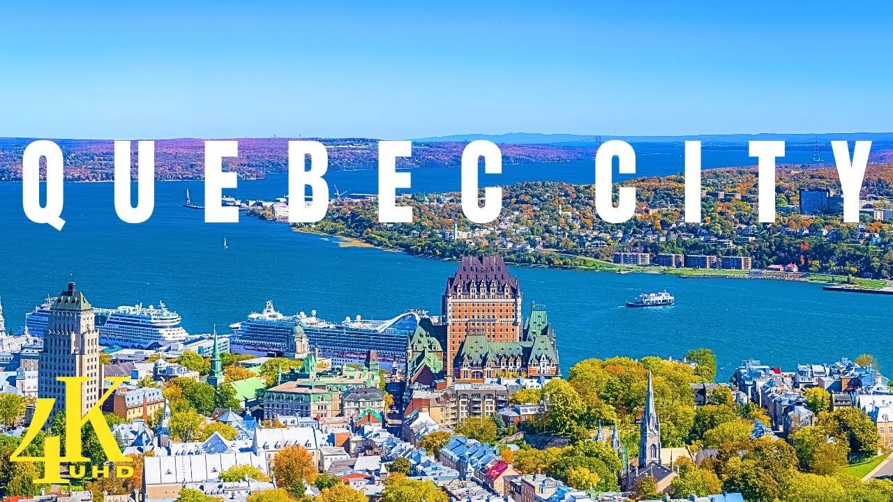 Quebec city, Québec, Canada 🇨🇦 in 4K UHD 60FPS | Drone tour - YouTube