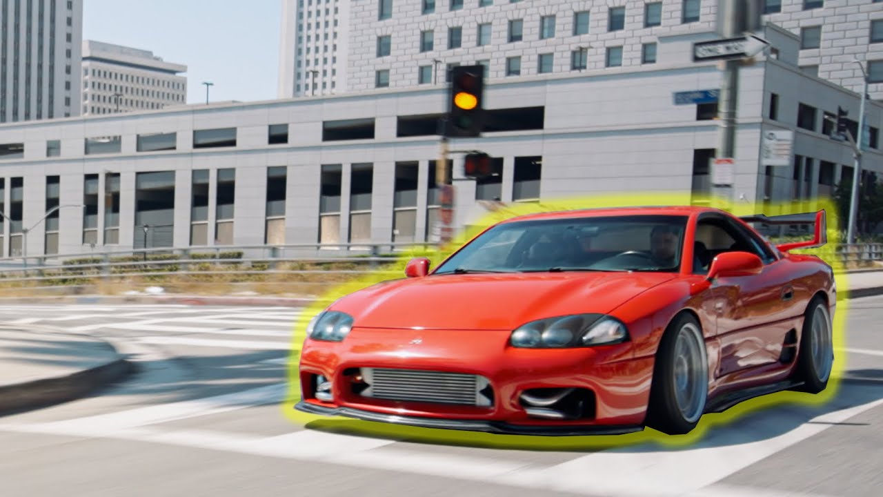 Loud Twin Turbo Mitsubishi 3000GT Drives Streets of Los Angeles | Motor ...