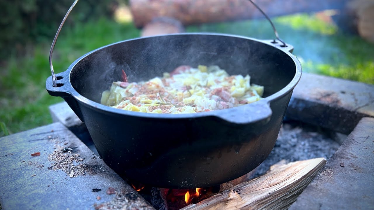 Przepis na Tradycyjny Kociołek/Pieczonki/Prażonki - YouTube