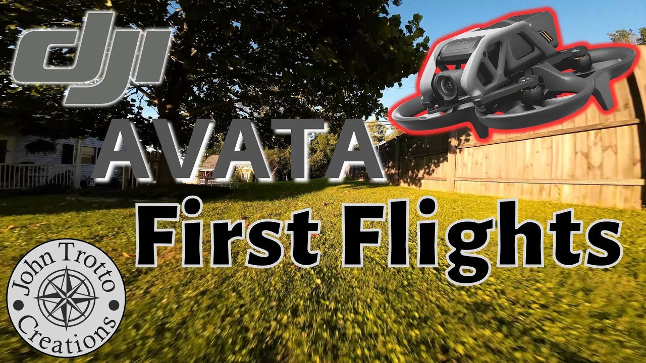 DJI AVATA - First Flights - YouTube