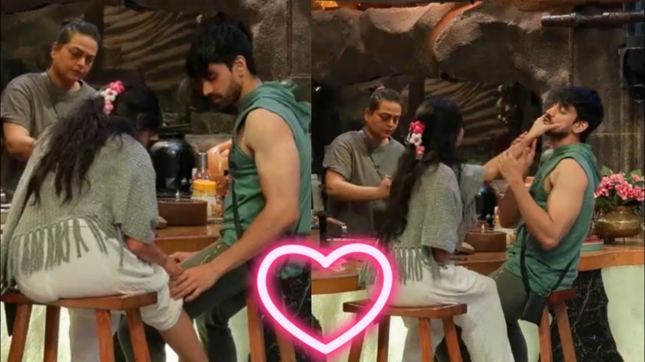 Bigg Boss 18 Live, Eisha romantic with Avinash in kitchen, Avinash ...
