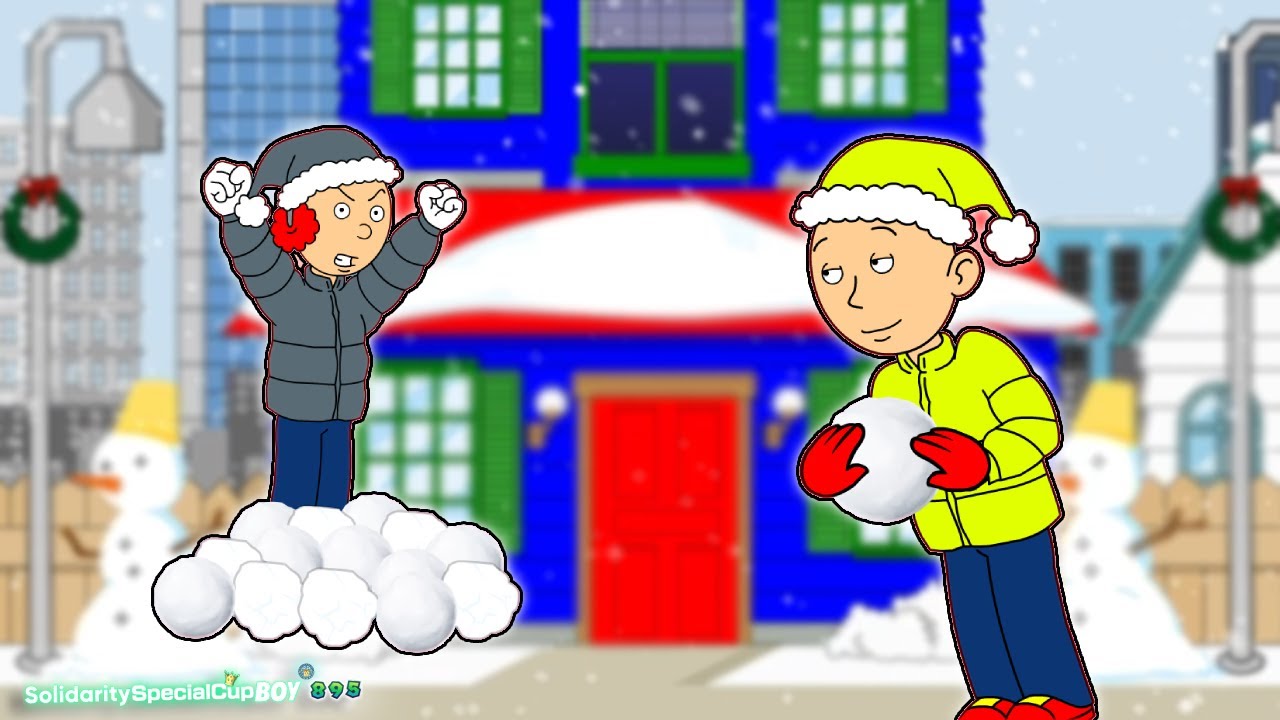Caillou's Snow Day - YouTube