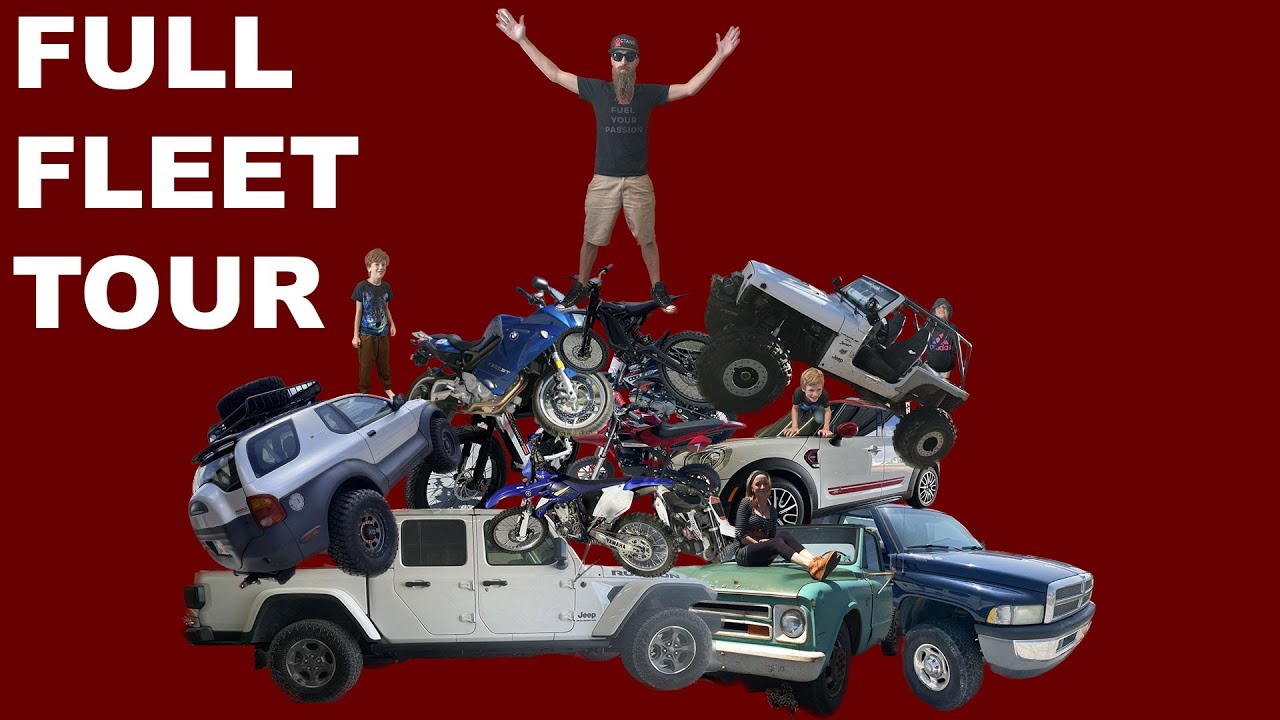 Full Fleet Tour (EVERYTHING MUST GO!) - YouTube