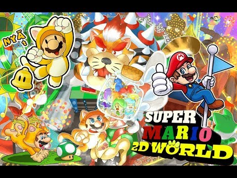 SUPER MARIO 2D WORLD TRAILER OFICIAL #1 - YouTube