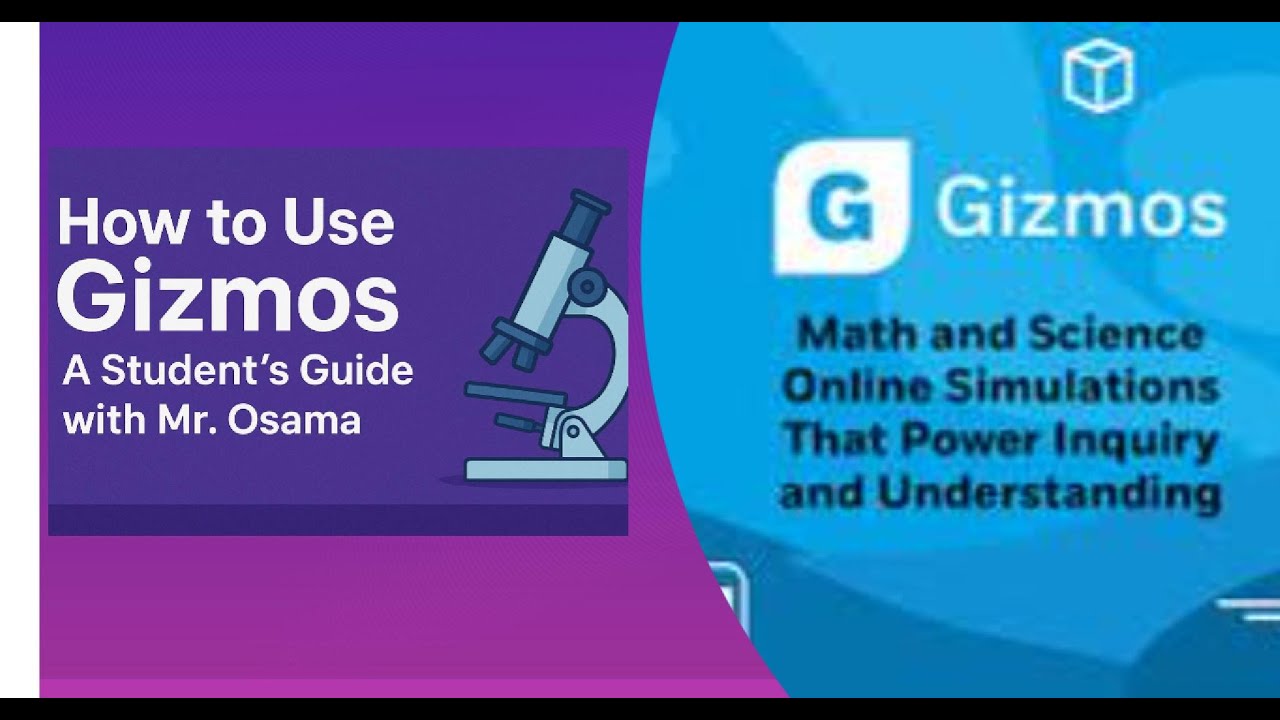 How to Use Gizmos | Student Guide by Mr. Osama - YouTube