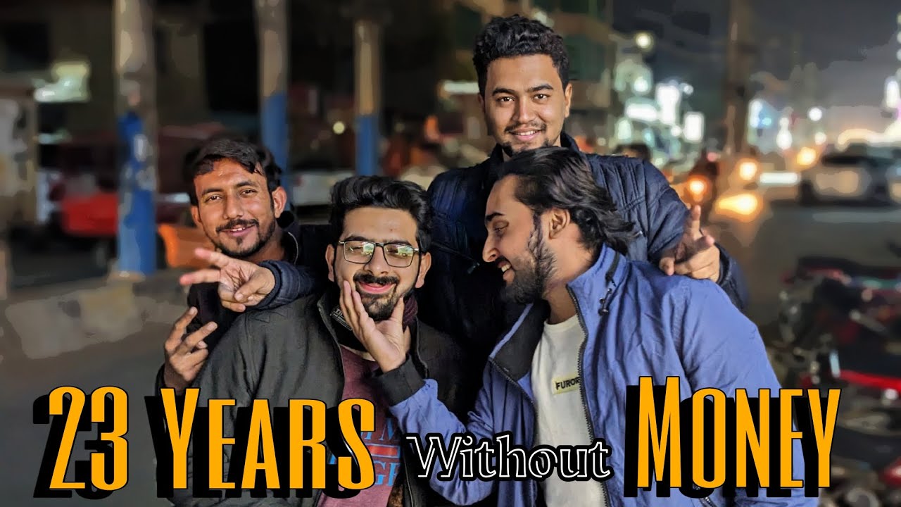 23 YEARS WITHOUT MONEY | VLOG - YouTube
