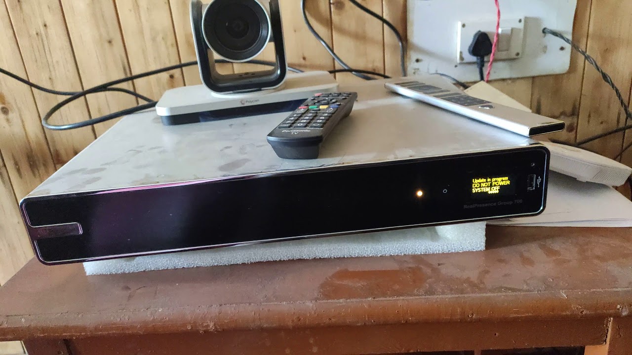 HOW TO HARD RESET POLYCOM HDX 7000 - YouTube