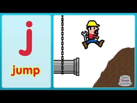 letter j lower case phonics - YouTube