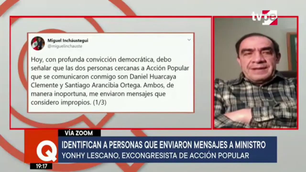 Entrevista a Yonhy Lescano, excongresista de Acción Popular - YouTube