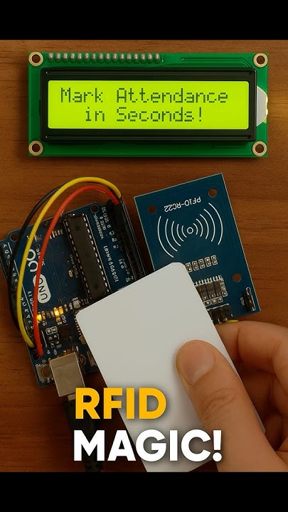 RFID Attendance System with Arduino | #arduinoprojects #Shorts # ...