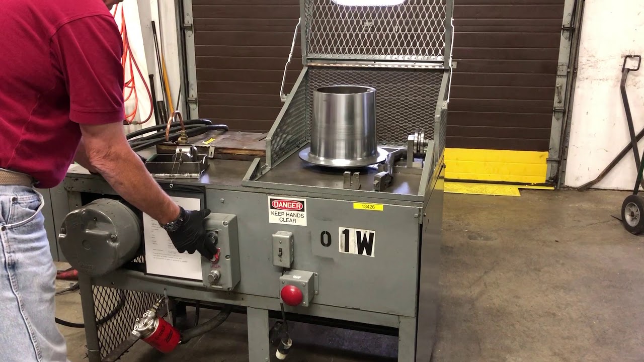 10" (254mm) Single Die Wire Drawing Bull Block (13426) - YouTube