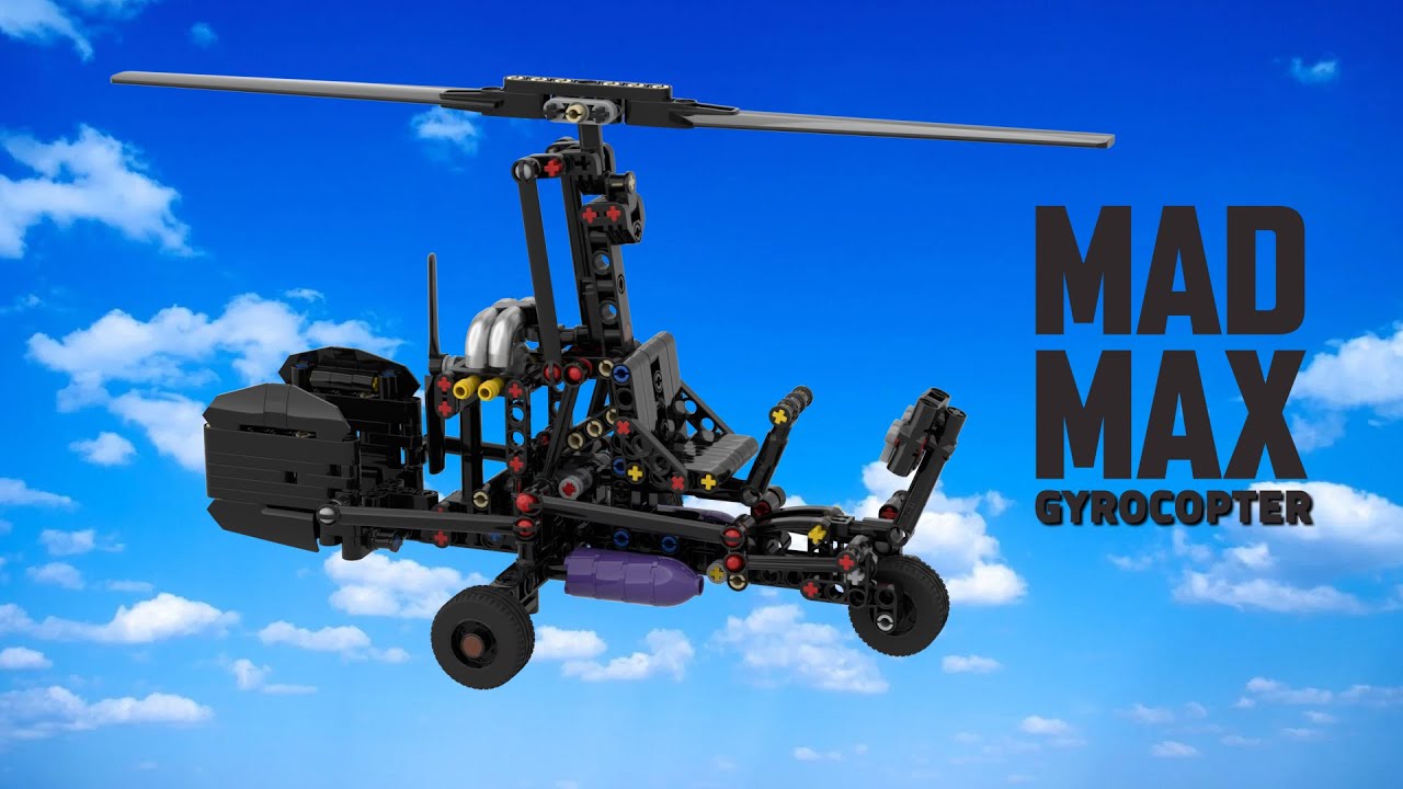 Mad Max Gyrocopter - LEGO Technic MOC + Instruction - YouTube