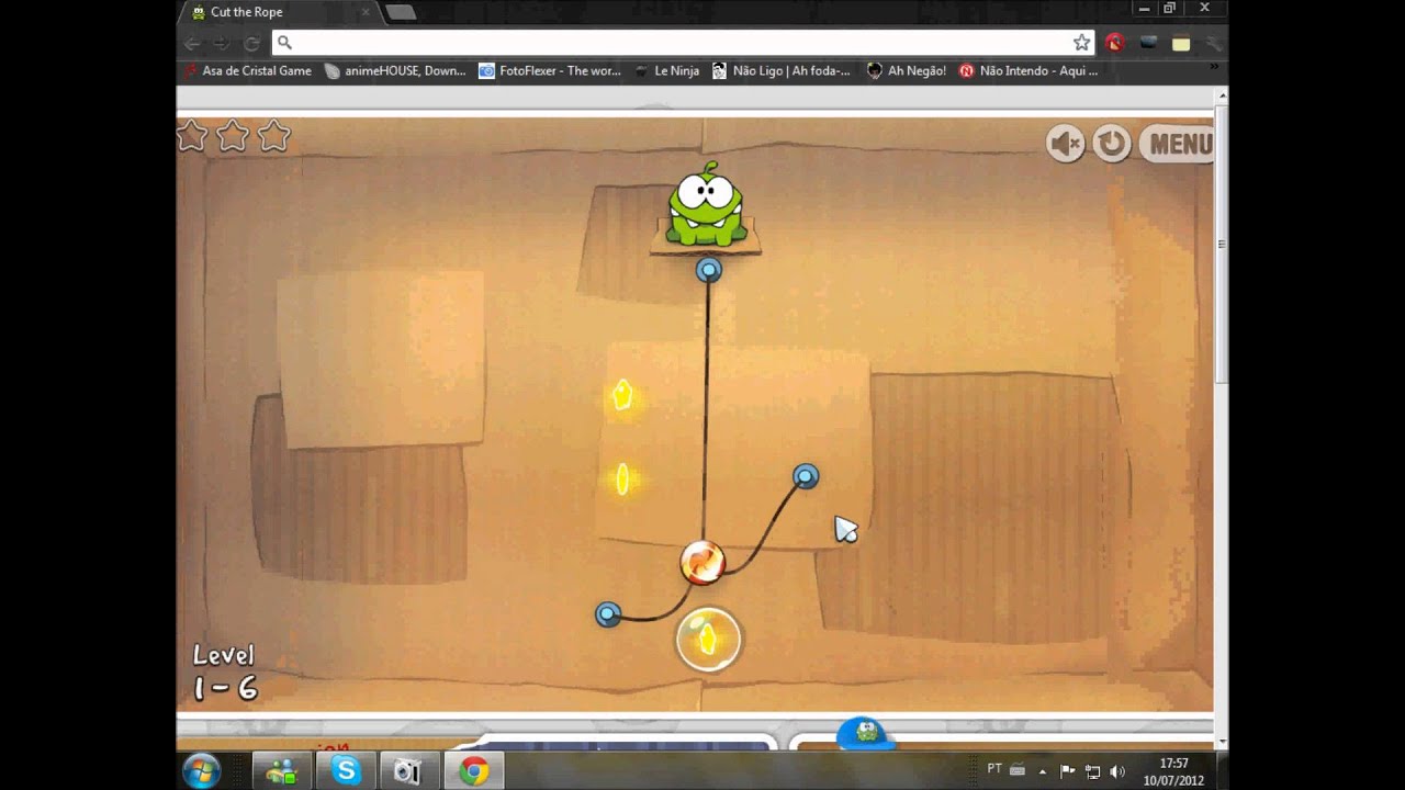 Cut The Rope | 1.Cardboard Box Completo - YouTube